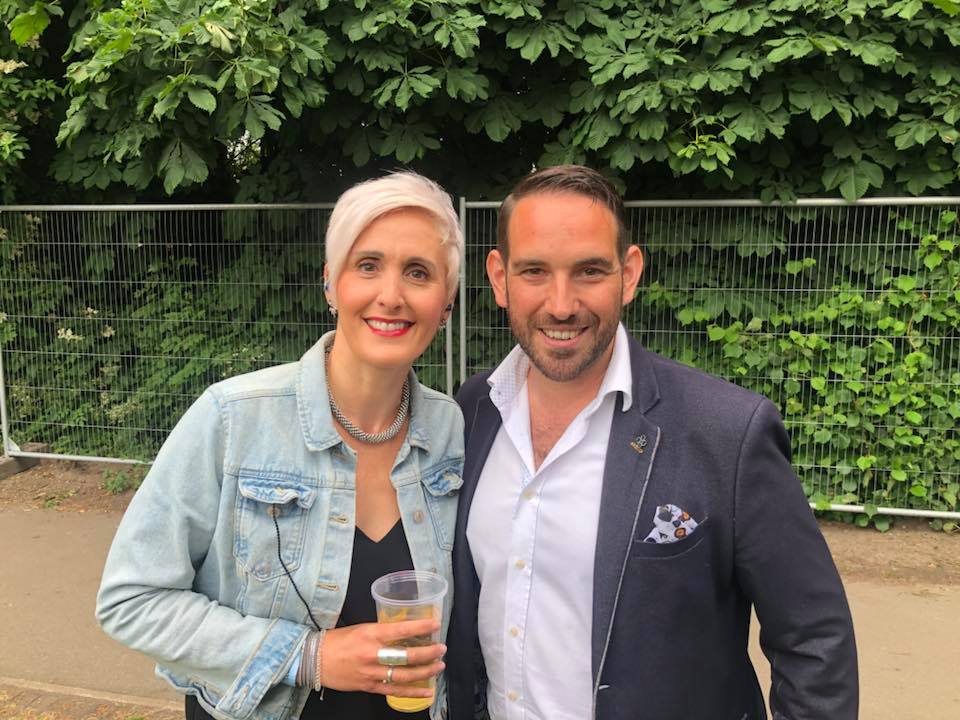 John Norcott and Alison Wheeler of The South at Irlam Live 2018 – John ...